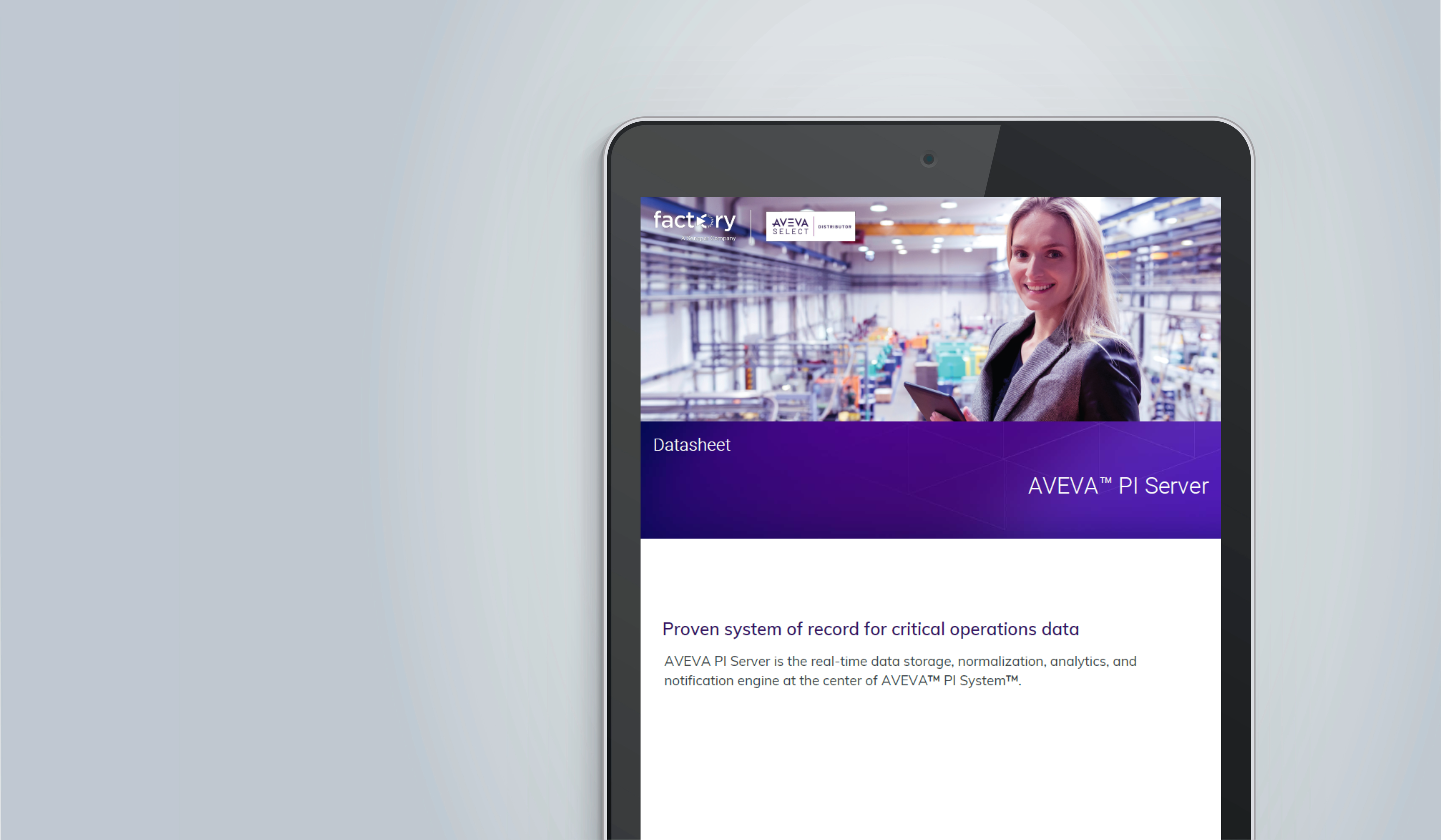 Brochure AVEVA PI Server